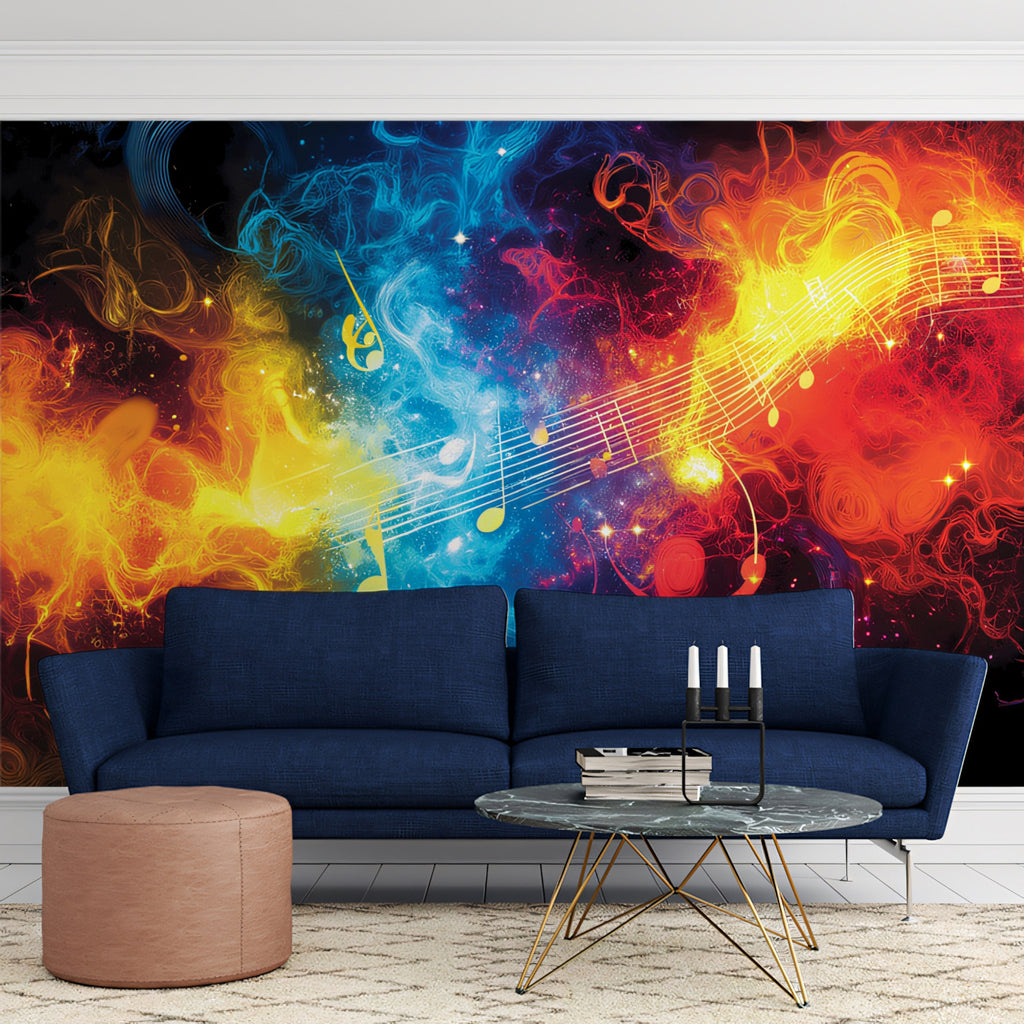 Spaceship Interior View Mural Wallpaper in Child's Room | Various Colo ...